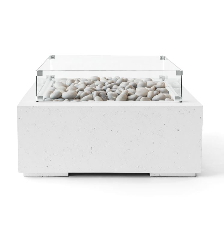 Alea 40" - Dekko Glass Wind Guard – Casualife Outdoor Living