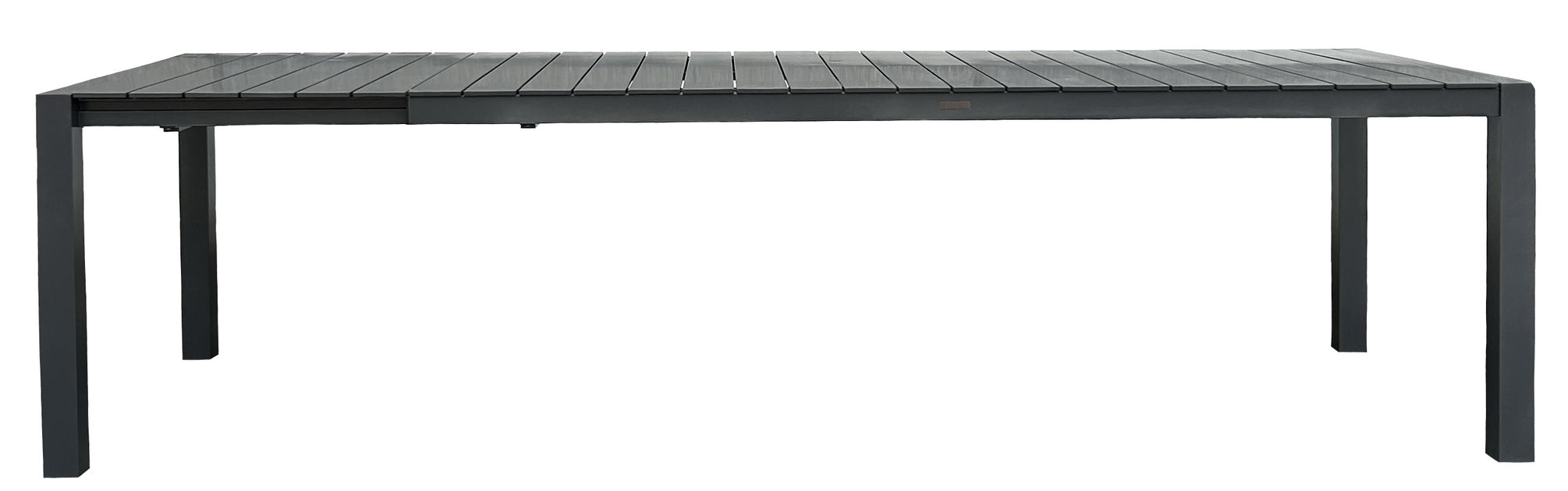 Peaks Aluminum Ext. Table - Glossy Grey – Casualife Outdoor Living