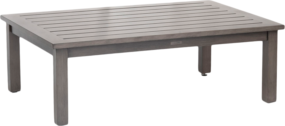 Aluminum Rec. Coffee Table - Slate Grey – Casualife Outdoor Living